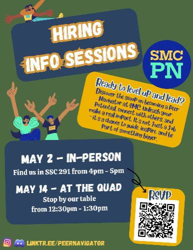 Interested in Becoming a Peer Navigator? - Santa Monica College